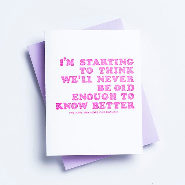 Just Because Invitation - Etsy