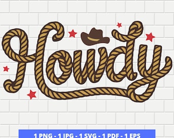 Howdy SVG Howdy 90s PNG Howdy Howdy Logo Country Music SVG Western - Etsy