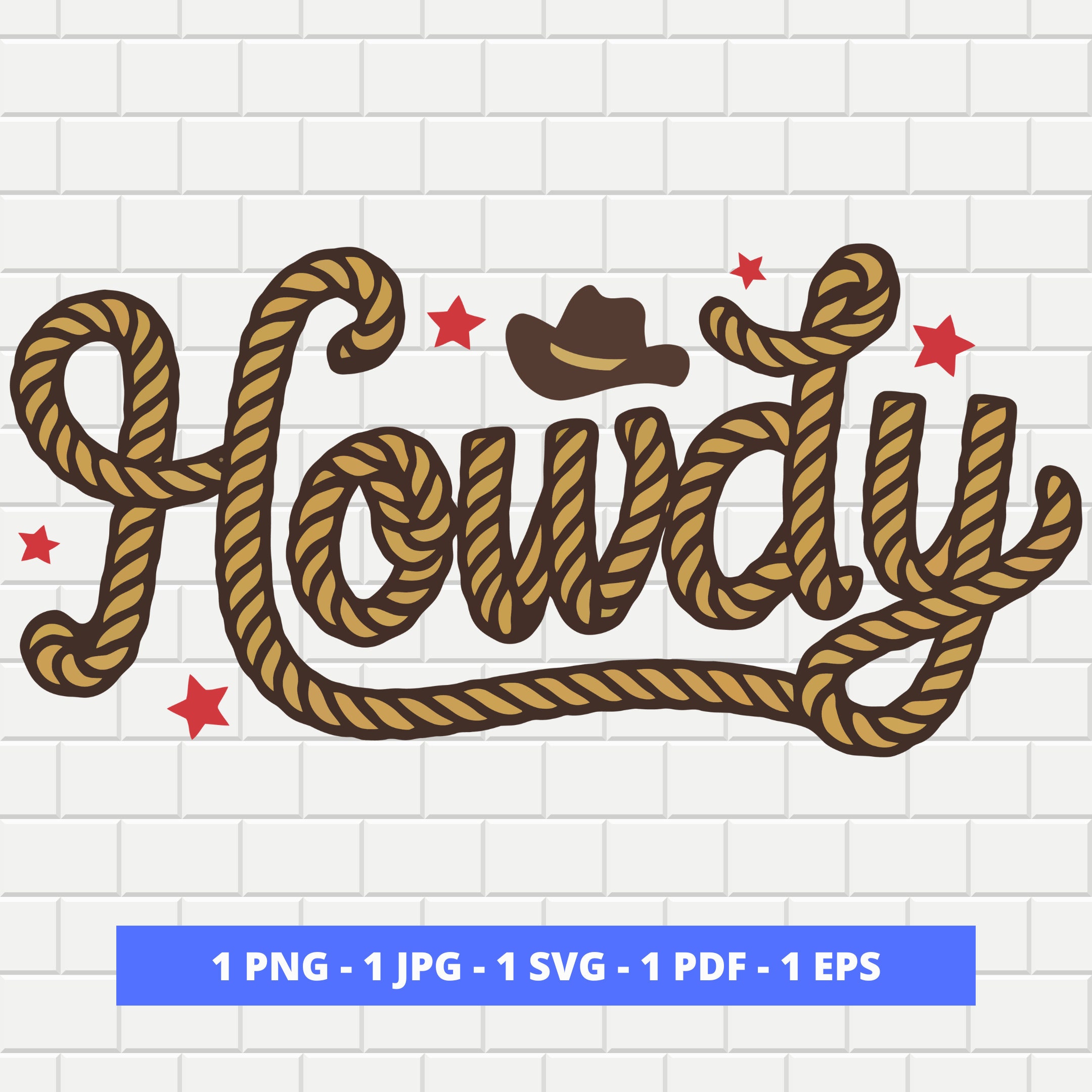 Howdy SVG, PNG - Etsy
