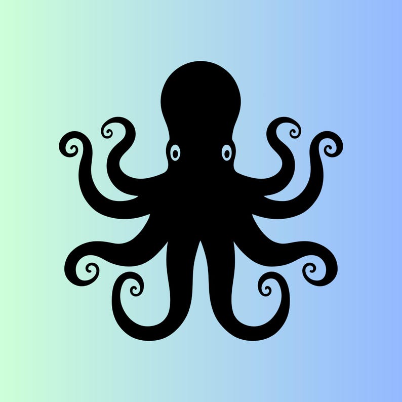 Octopus SVG, PNG - Etsy