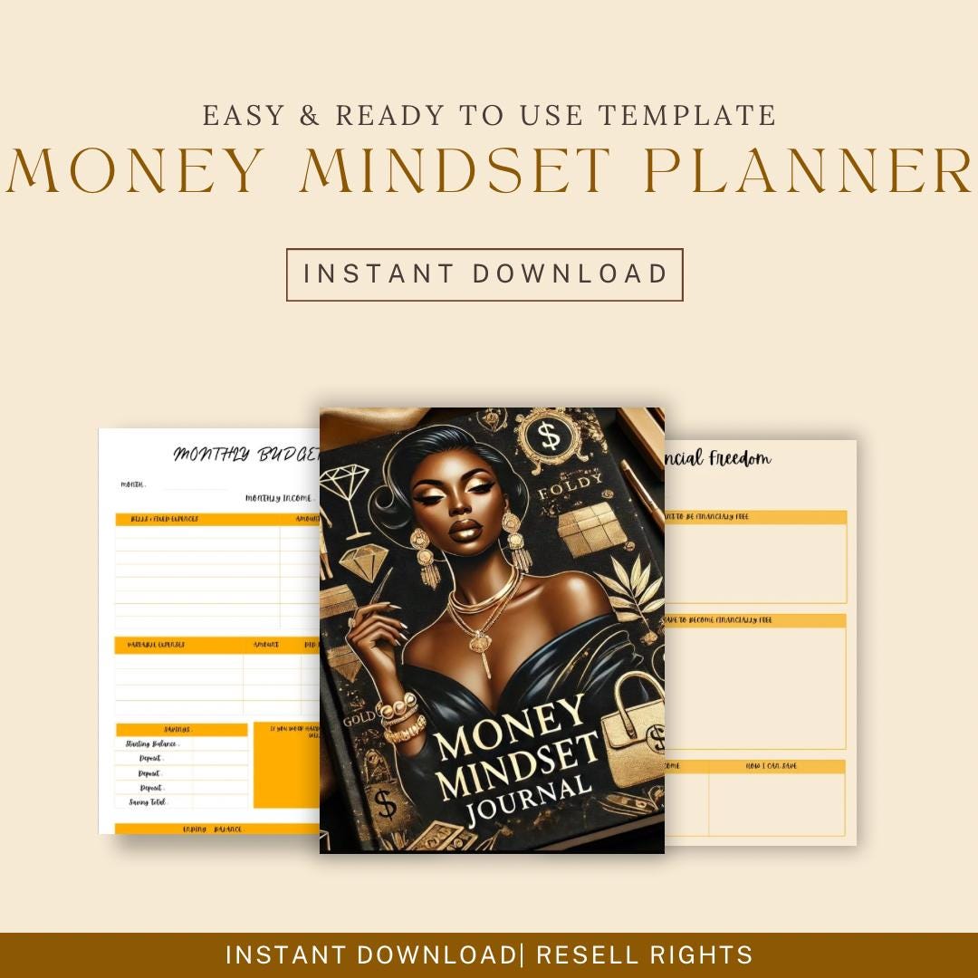 Money Mindset Journal - Etsy