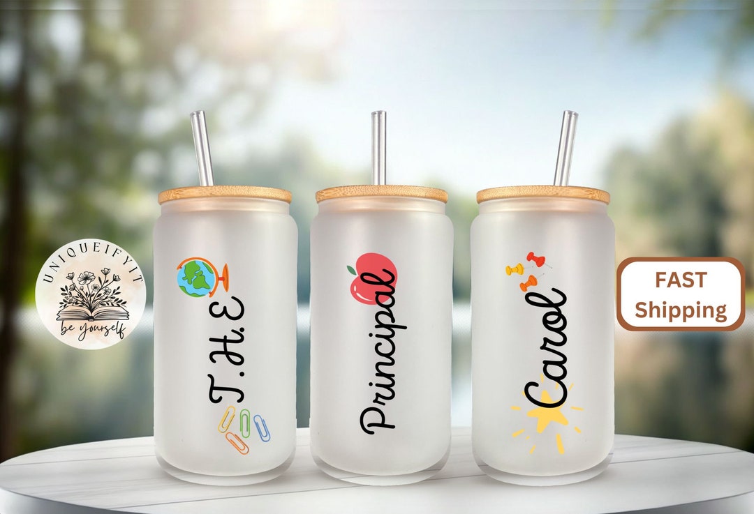 Personalized Principal Coffee Cup, Custom Teacher Coffee Cup, Teacher ...