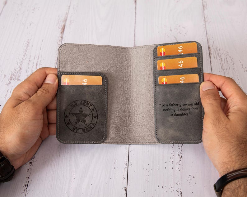 Personalized Leather Aviation Passport Holder: Pilot Gift and Travel ...