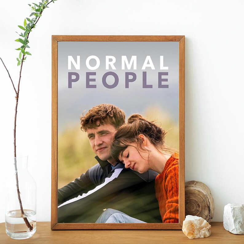 Normal People TV Poster, Quality Canvas Print, Poster Gift, Wall Art ...