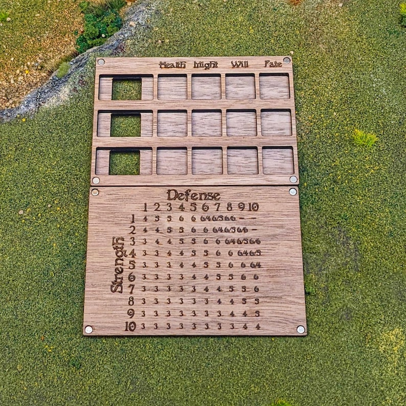 MESBG LOTR Hero Stat Tracker - Etsy