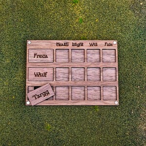 MESBG LOTR Hero Stat Tracker - Etsy