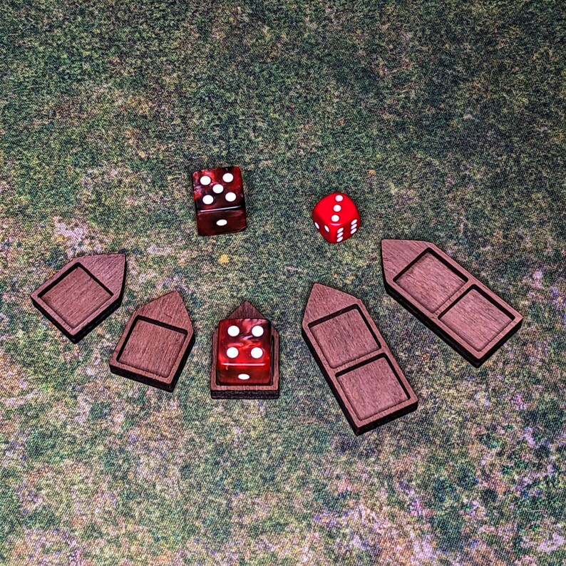 5x Wound Markers/dice Pointers - Etsy