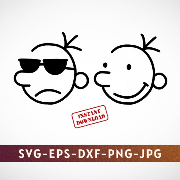 Diary of Wimpy Kid Png - Etsy