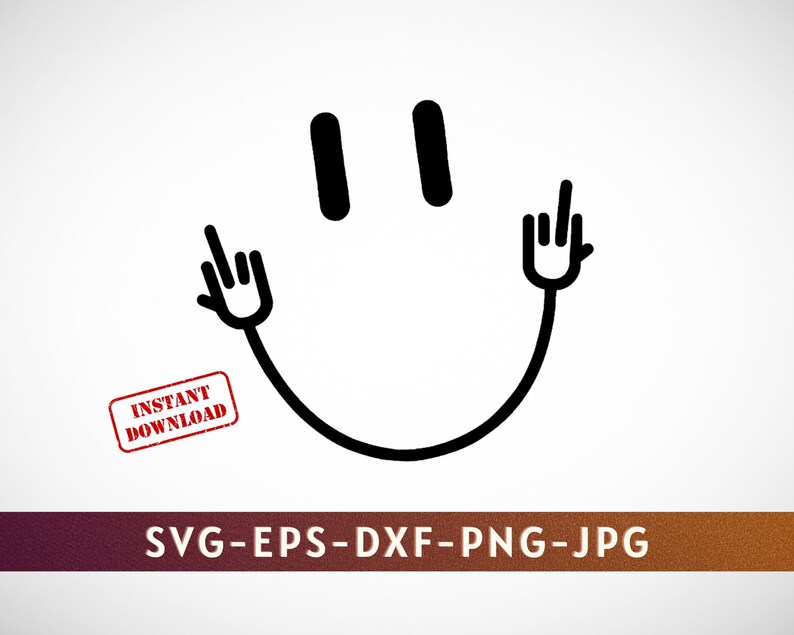 Middle Finger Power Socket Smile Meme Electrician PNG, Smiley Face With ...