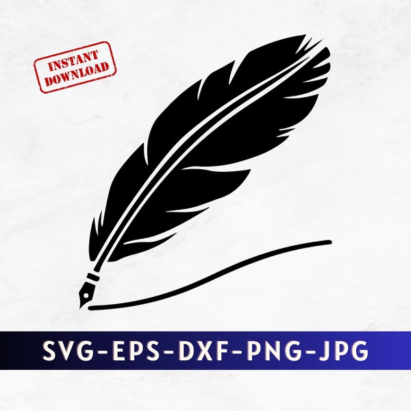 Writing Quill - Etsy