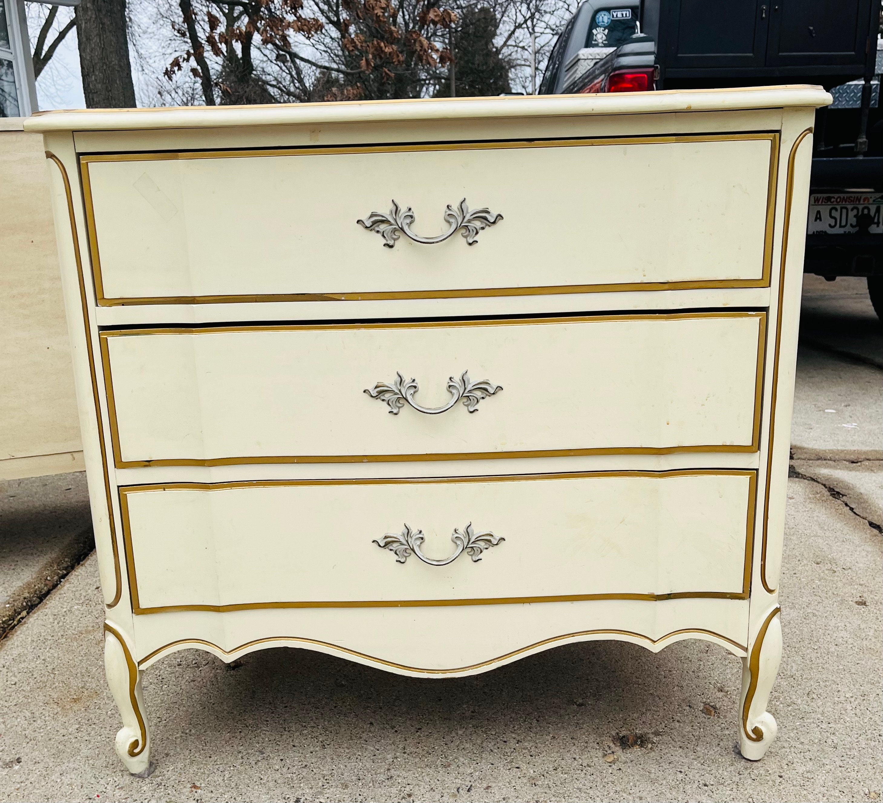 Dixie Vintage French Provincial Six Piece Bedroom Set - Etsy