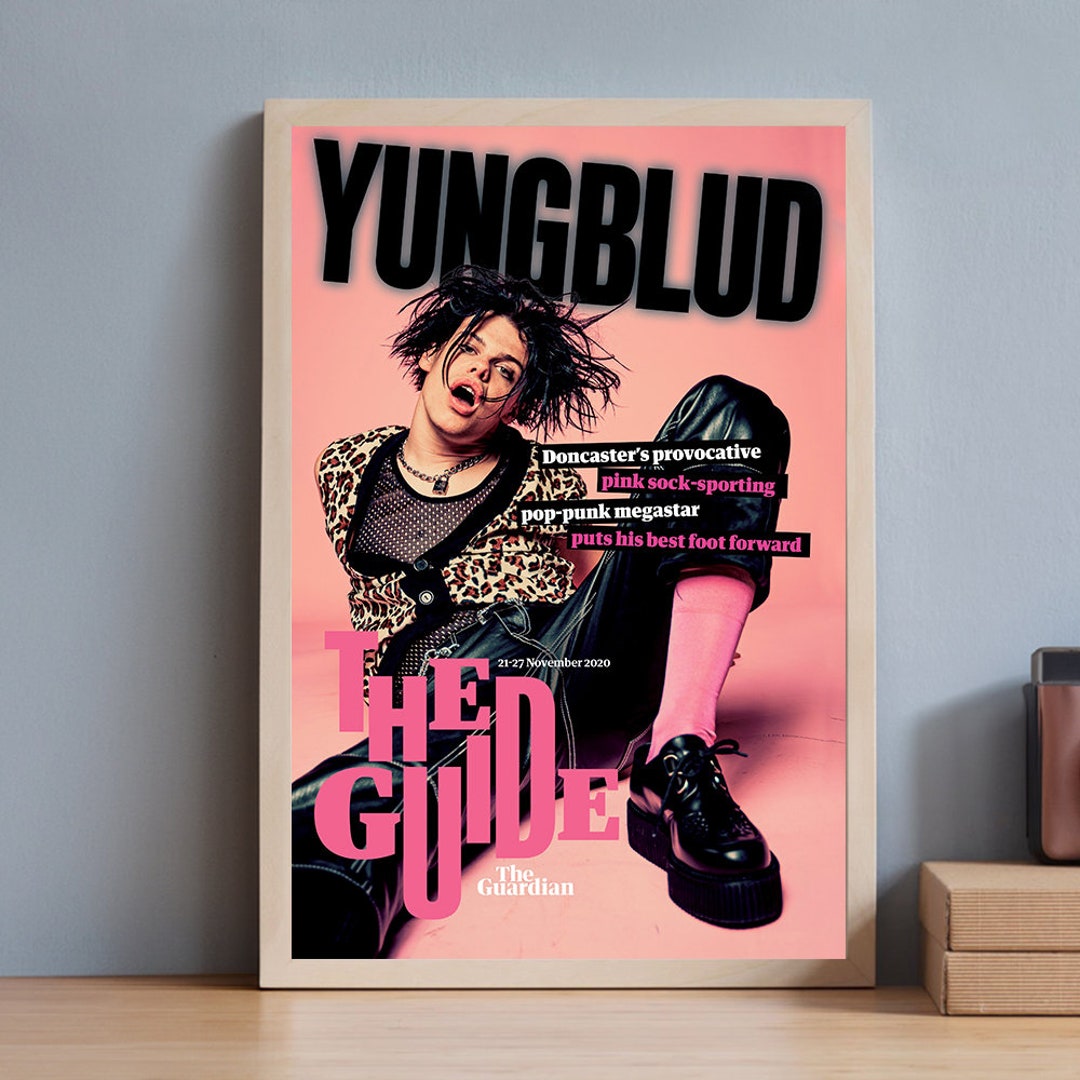 Yungblud the Guide English Rock Punk Singer Music Poster,unique Home ...