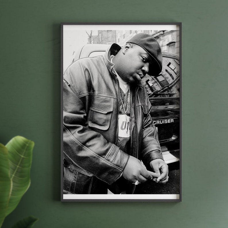 Notorious Big Biggie 80's 90's Singer Music Poster ,unique Home ...