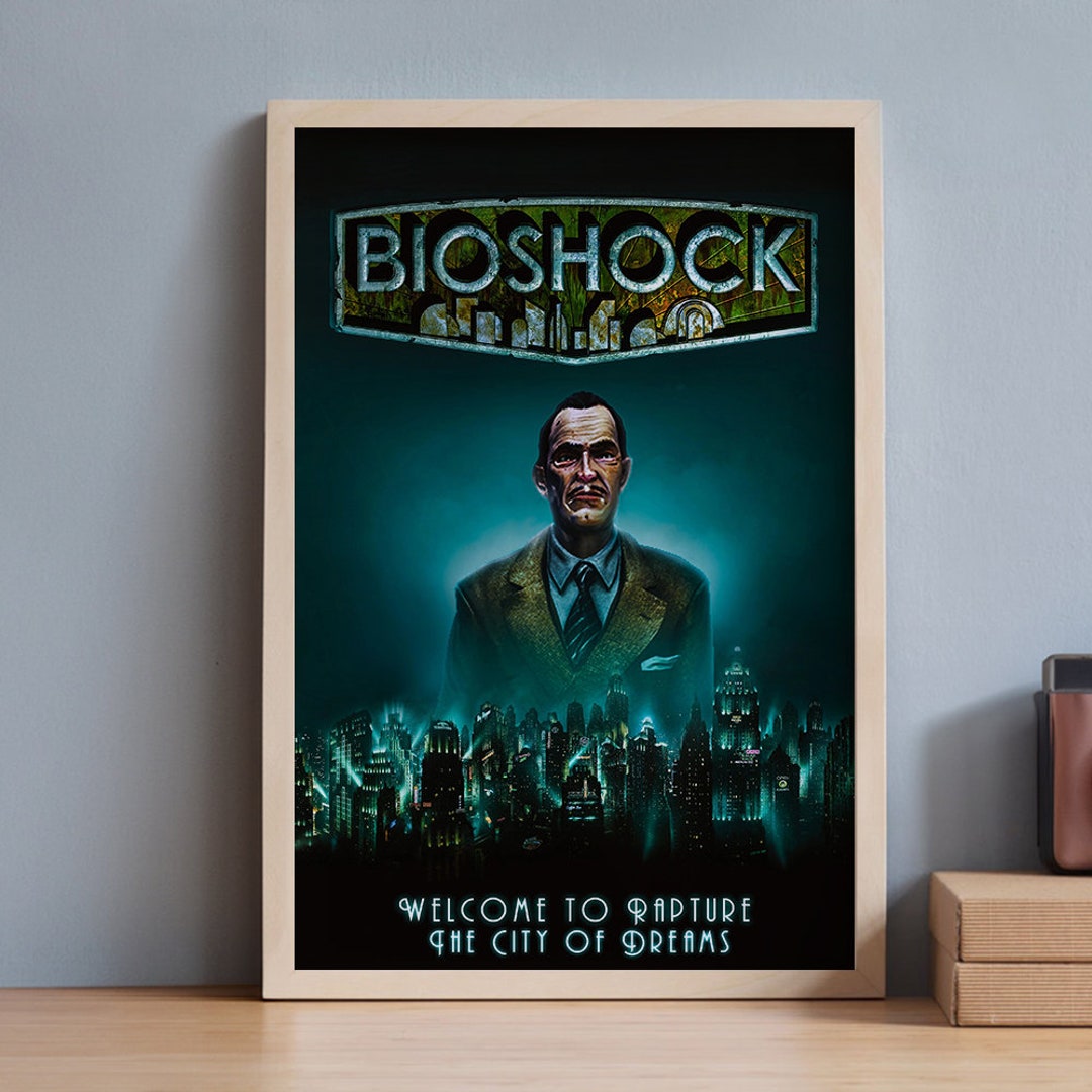 Welcome to Rapture Bioshock Hero Games Adventure Poster,unique Home ...