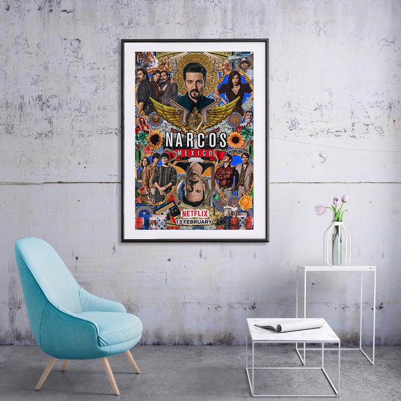Narcos Mexico Season 2 Action Crime Tv Show Poster ,unique Home ...