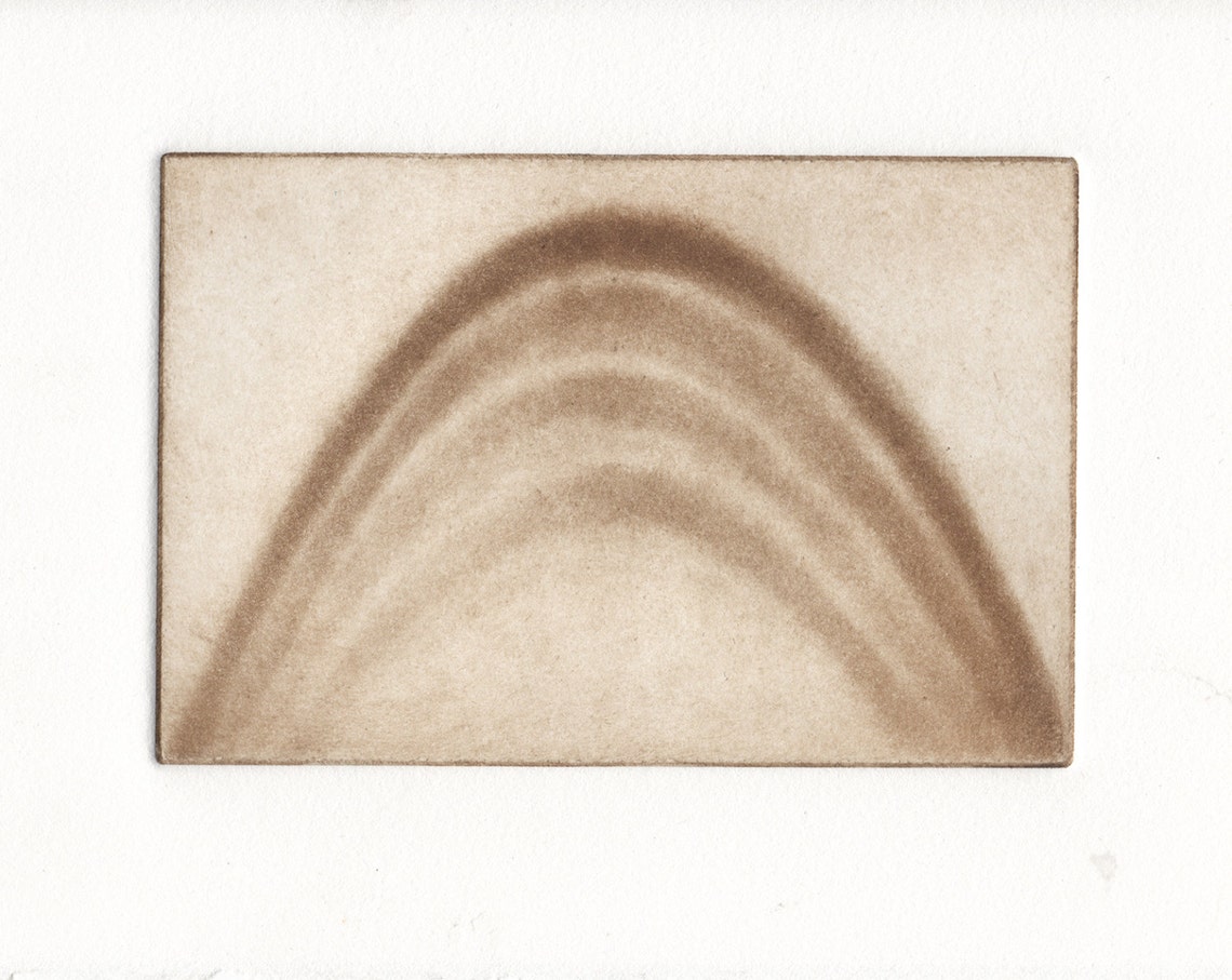 Gray Rainbow Etching Print Rainy Days and Mondays Wall Art - Etsy
