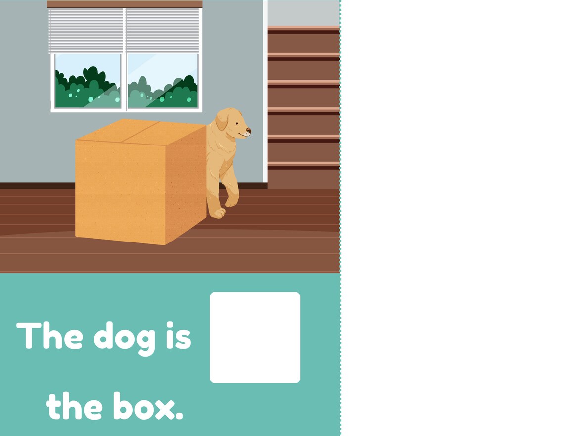 Prepositions of Place Interactive Book | Adapted Book | ESL | Special ...