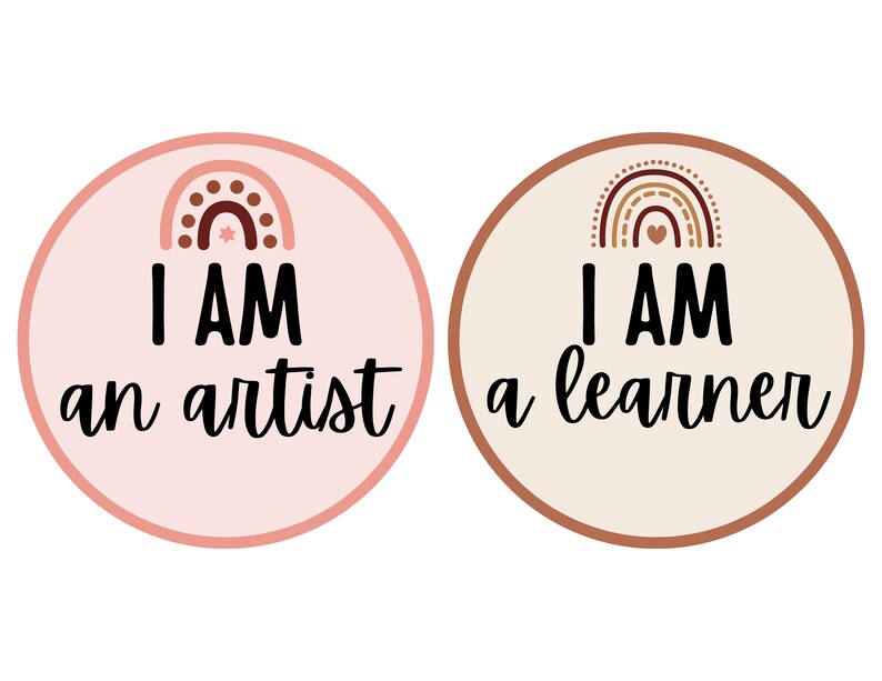 Boho Rainbow Affirmation Posters | Social Emotional Learning ...