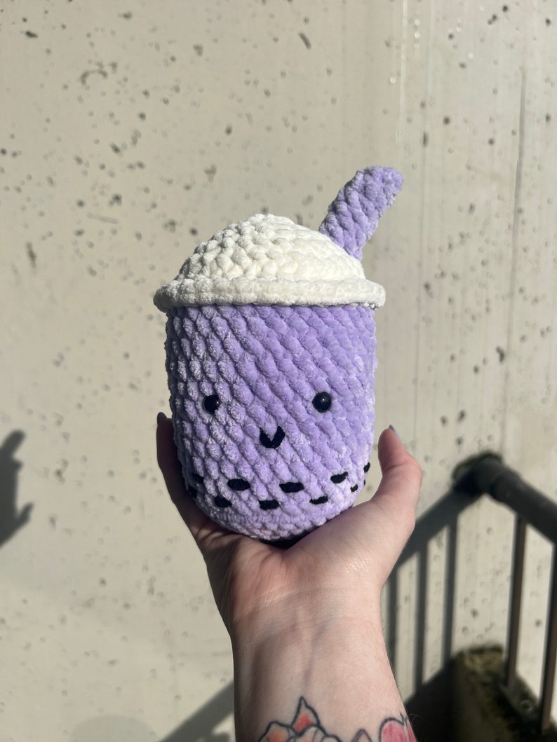 Chubby Boba Cup Crochet Pattern PDF - Etsy
