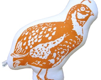 Quail Block Print - Etsy
