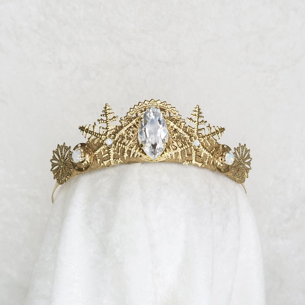 Snowflake Tiara - Etsy