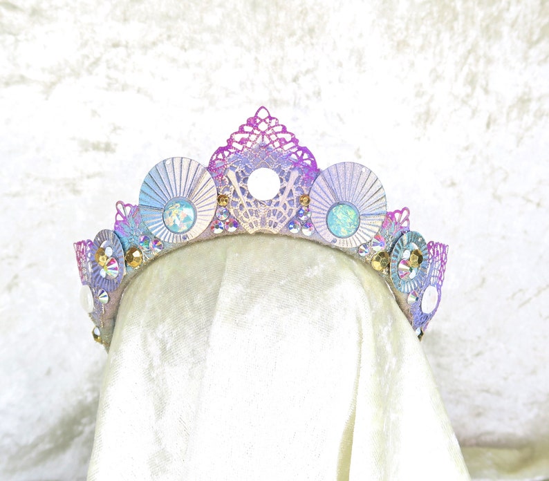 Queen ARIEL The Little Mermaid Crown Disney PRINCESSES vs | Etsy