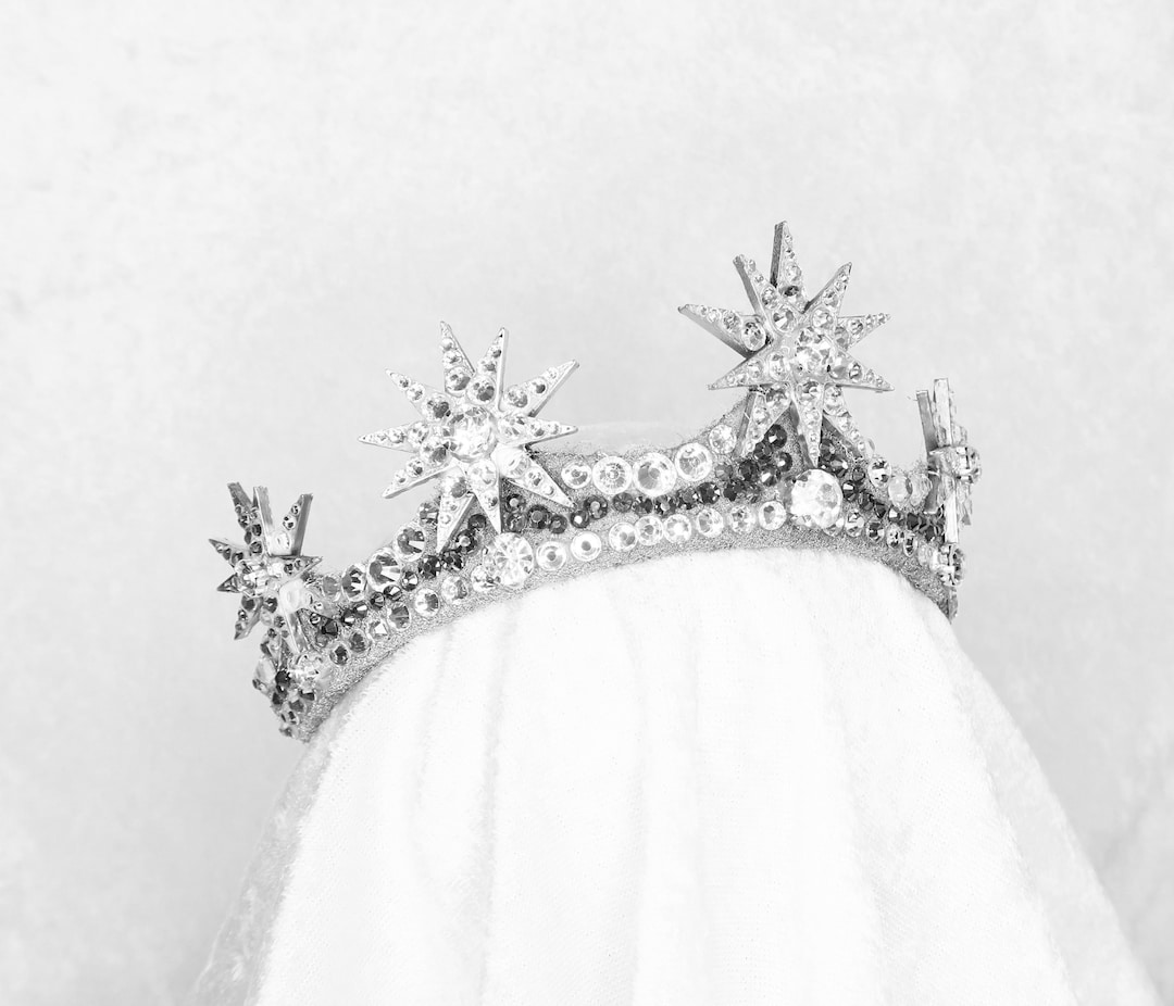Dutch Star Inspired Tiara - Faux Diamond Rhinestones - by Loschy ...