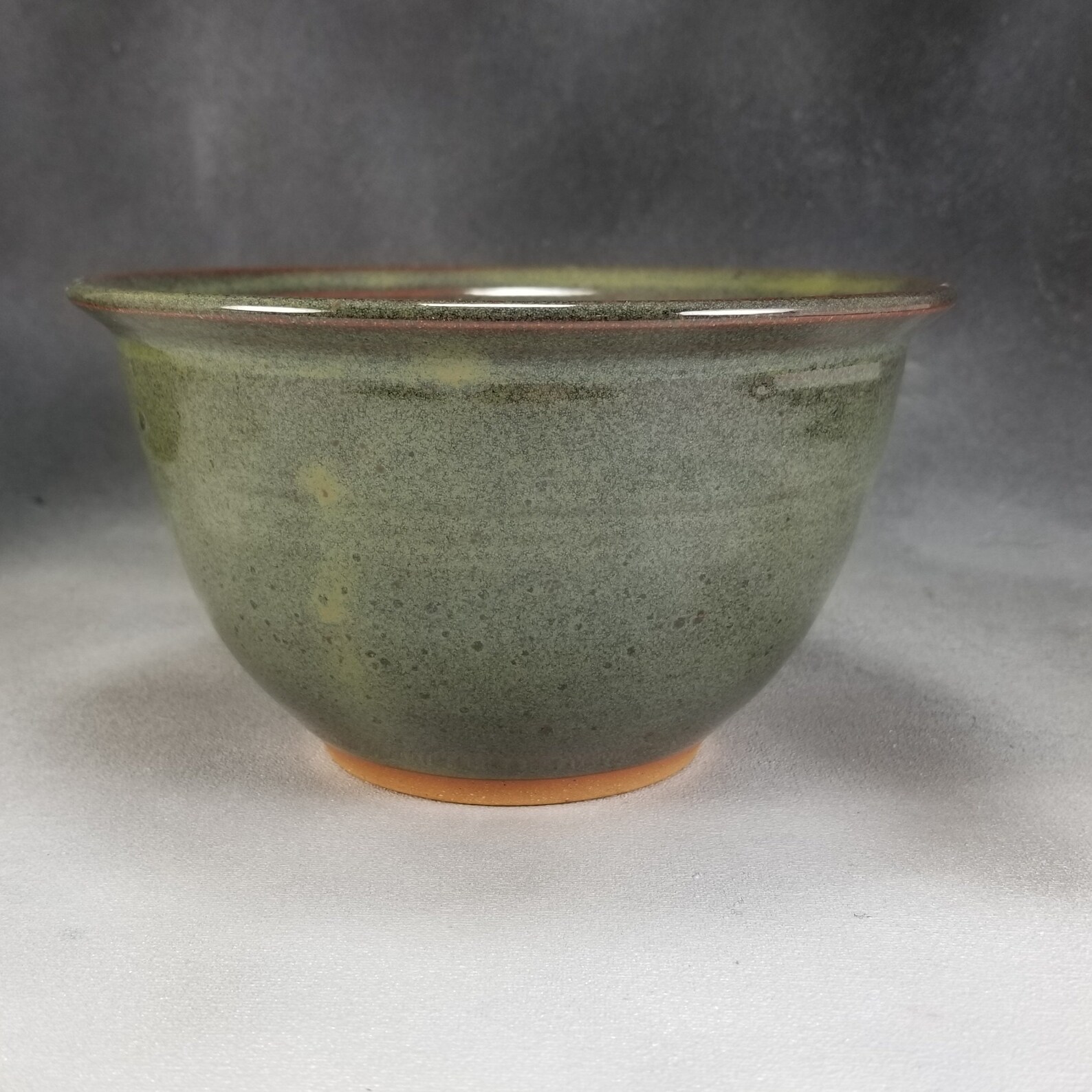 Pottery Bowl Serving Bowl With Rim in Green Rice Bowl Soup - Etsy