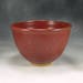 Bowl Rust Red Pottery Cereal Bowl Hand Thrown Stoneware Pottery Serving ...