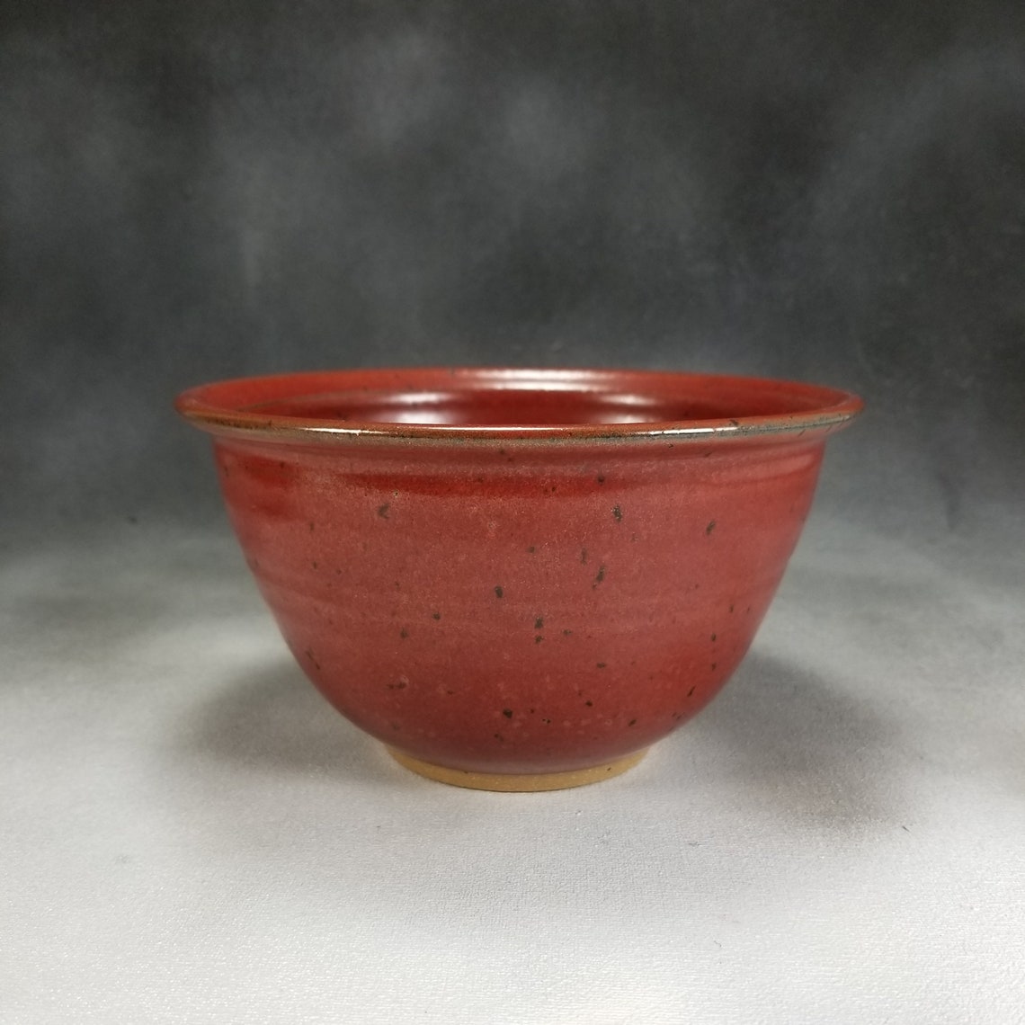 Pottery Bowl Serving Bowl With Rim in Red Rice Bowl Soup - Etsy