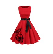 Blood Splatter Halloween Dress, Bloody Pinup Halter Dress, White Blood ...