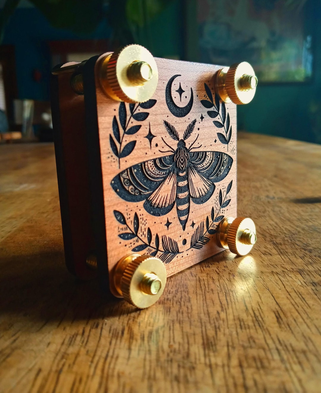 Mini Flower Press Kit - Wooden Pocket-sized Wildflower and Botanical ...