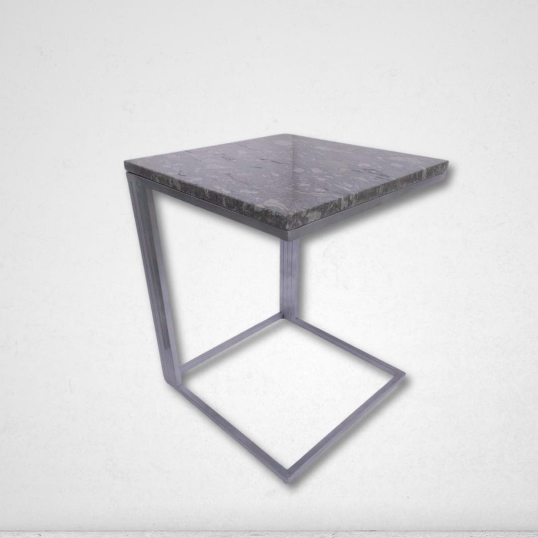 Black Onyx Laptop Side Table, Marble Side Table, Elegant Coffee Table ...