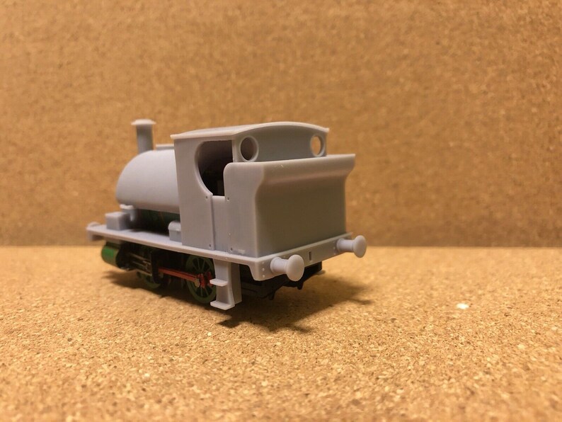 Custom 3D Printed Resin Locomotive Body Shell for Hornby W4 Peckett ...