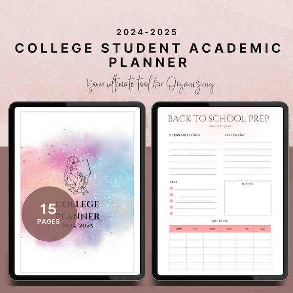 School Year Planner - Etsy