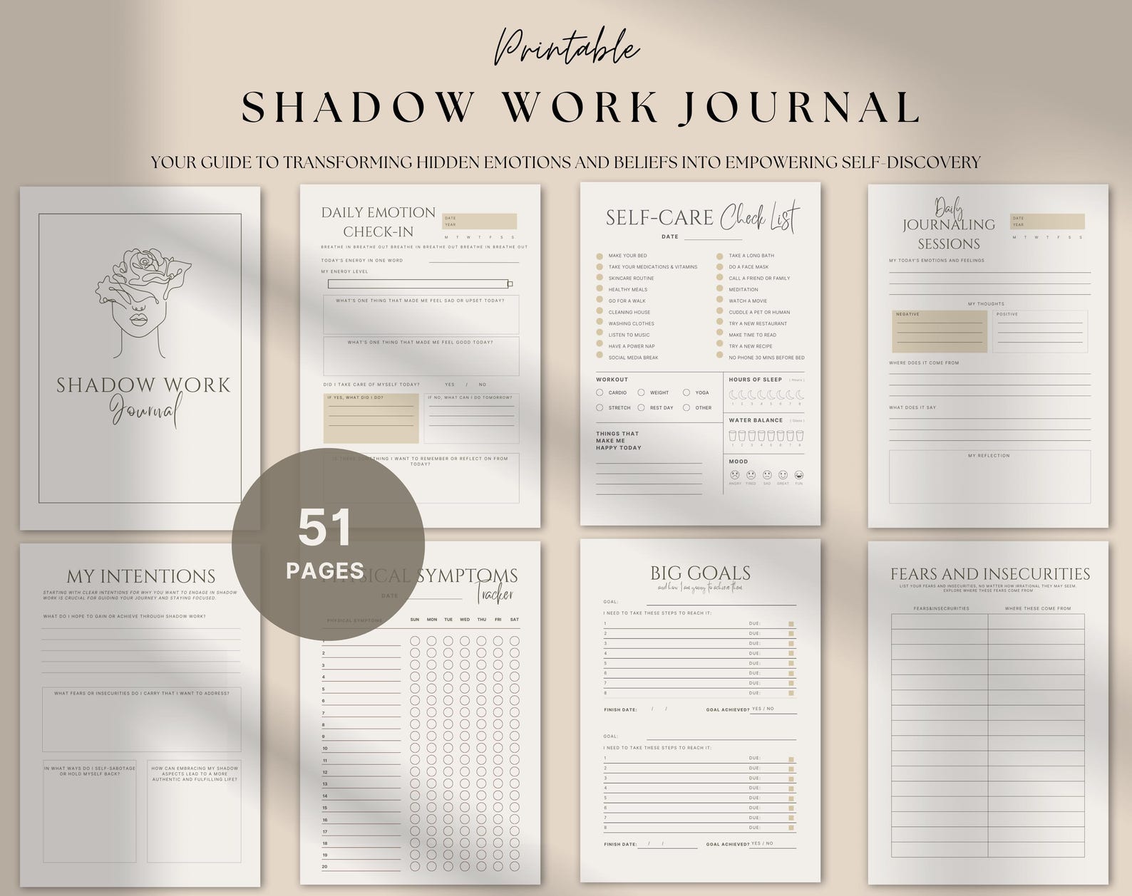 Shadow Work Journal: Inner Child Healing, Mental Health Prompts ...