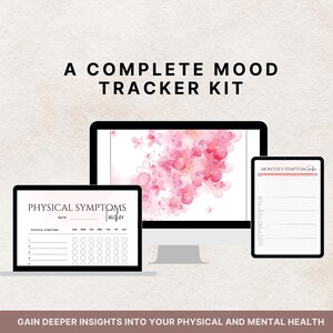 Symptom Printable Tracker Detailed Symptom Frequency Journal Monthly ...