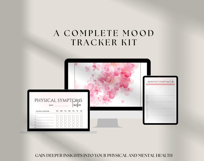 Symptom Printable Tracker | Detailed Symptom Frequency Journal ...