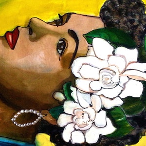 Billie Holiday, Jazz Singer, Canvas Print Black History Month PJ Cobbs ...