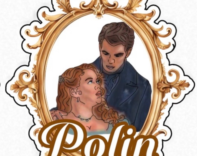 Bridgerton Mirror Scene Fan Art Sticker. - Etsy