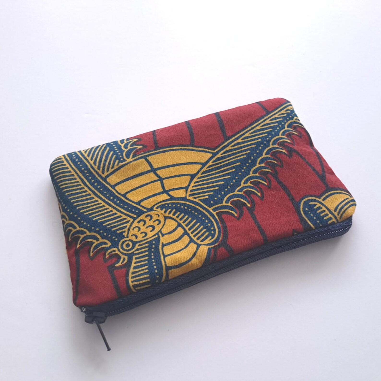 African Print and Batik Zipper Pouches Afrocentric Gift Gift - Etsy