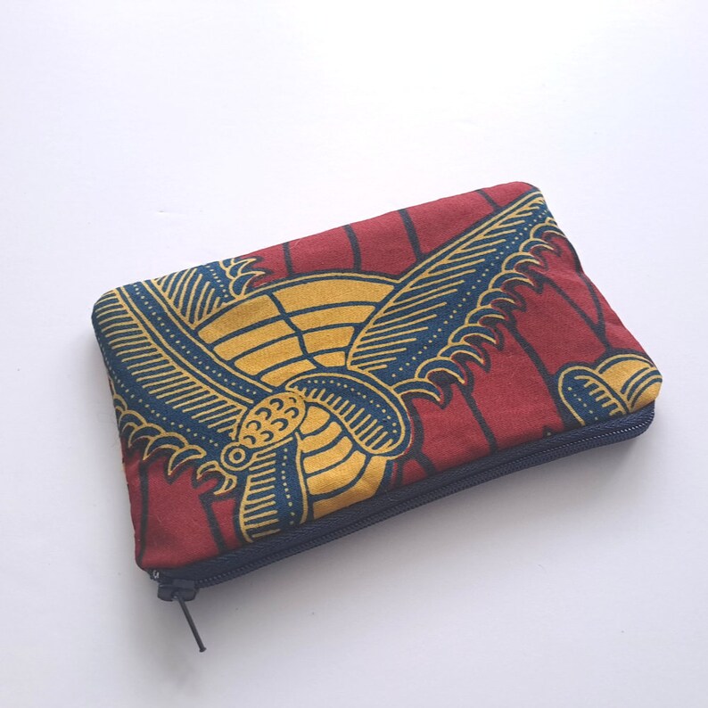 African Print and Batik Zipper Pouches Afrocentric Gift Gift - Etsy