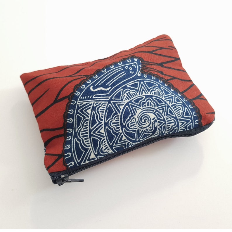 African Print and Batik Zipper Pouches Afrocentric Gift Gift | Etsy