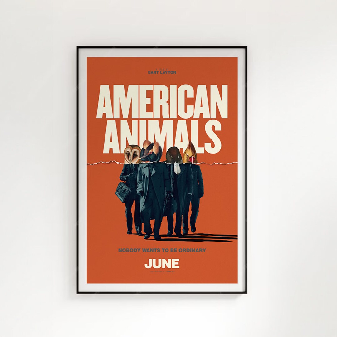 American Animals Postermovie Poster Wall Decorhome Decor Art Poster for ...