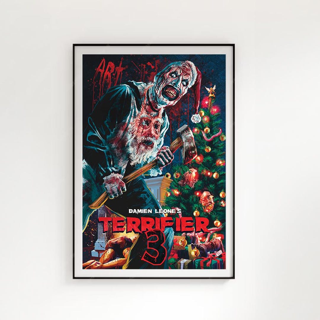 Terrifier Postermovie Poster Wall Decorhome Decor Art Poster for Gift ...