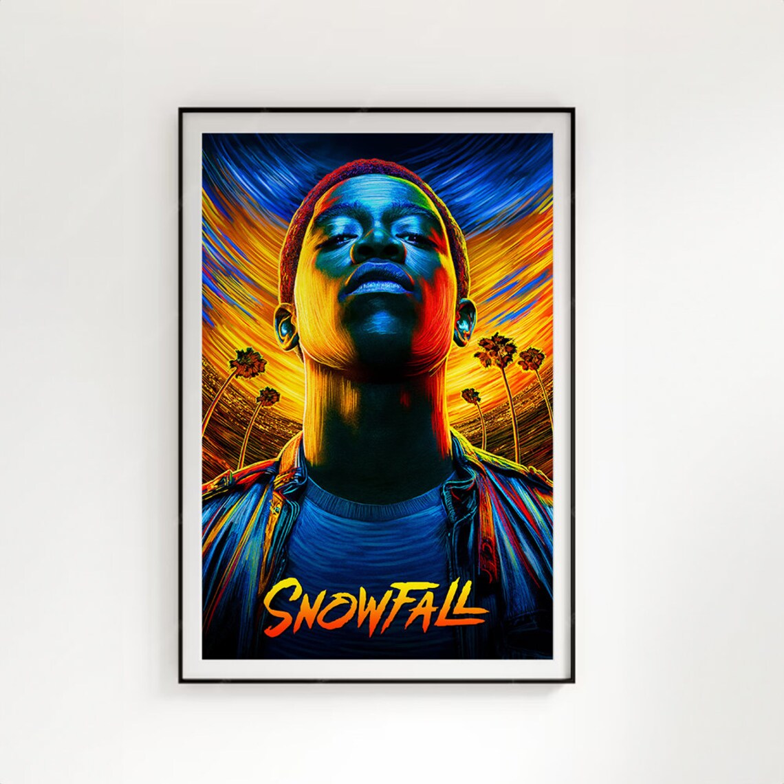 Snowfall Postermovie Poster Wall Decorhome Decor Art Poster for Gift - Etsy