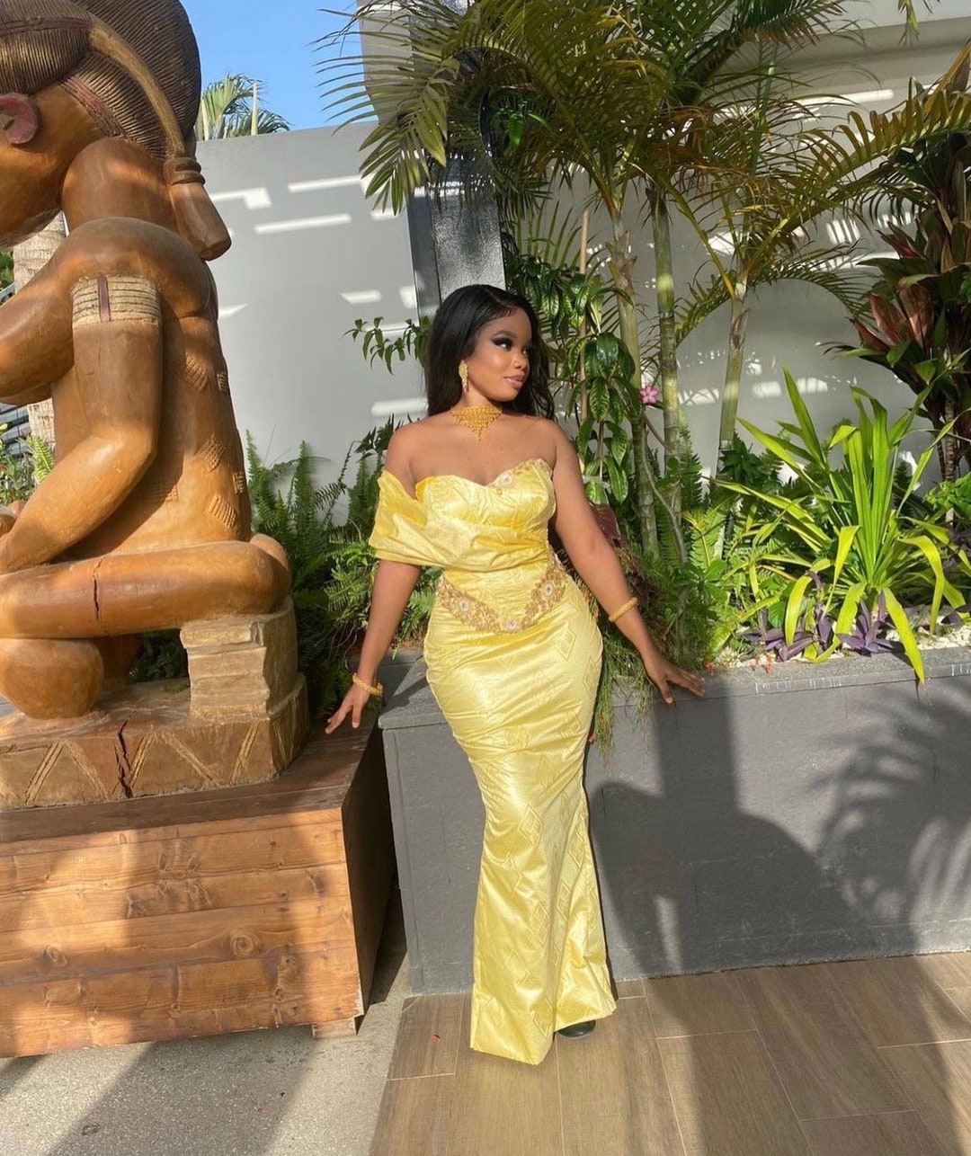 Gini Dress, African Dress, Mermaid Dress, Evening Dress, Party Dress - Etsy