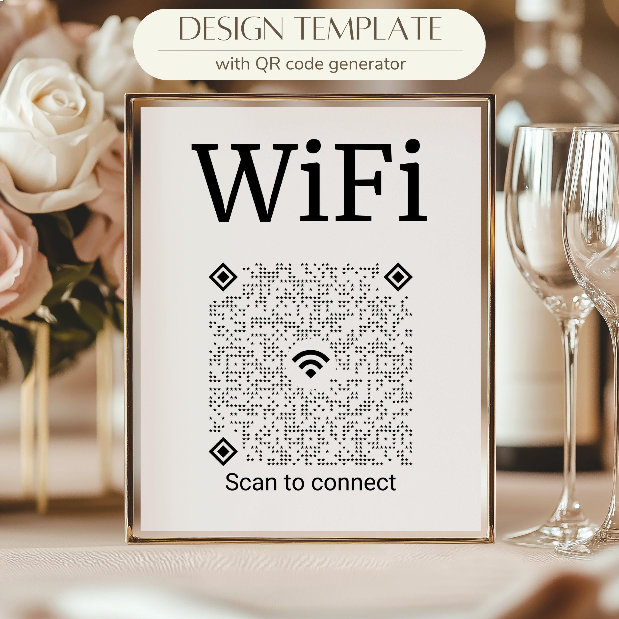 Easy Wifi Access With QR Code - Scan to Connect - QR Code Generator ...
