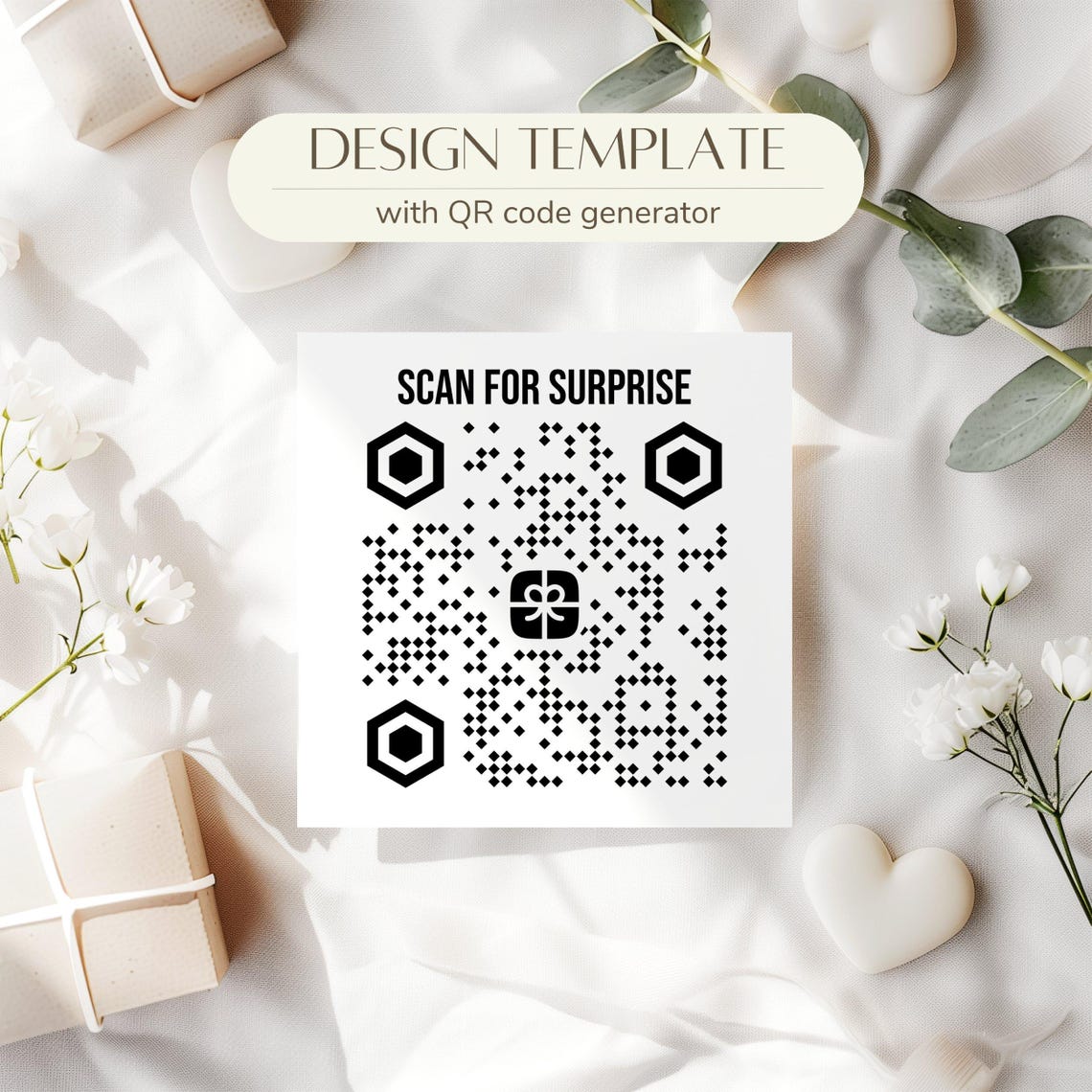 QR Code Generator - Custom QR Code Sticker Decal Template - Customized ...