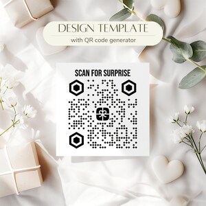 QR Code Generator - Custom QR Code Sticker Decal Template - Customized ...